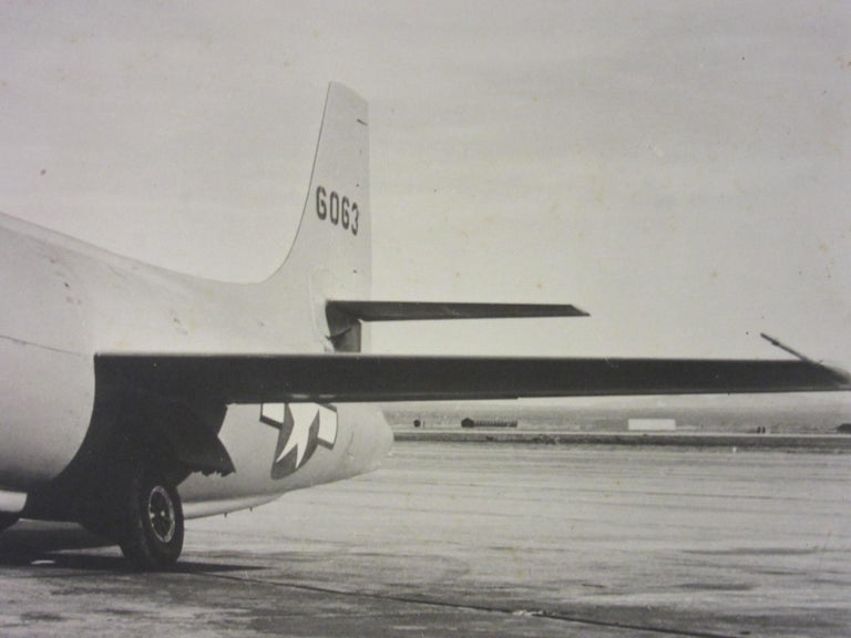 Bell X-1 Aircraft Manufactures Photo / Chuck Yeager For Sale at 1stDibs