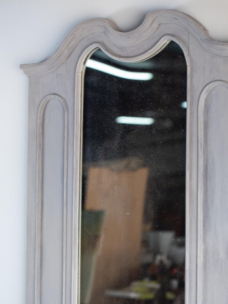 Belle Époque Antique French Painted Hall Stand Mirror, circa 1890 For ...