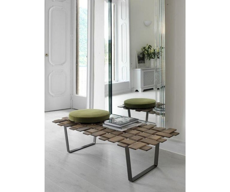 Belt Walnut Bench by Porada For Sale at 1stDibs | porada bench, porada ...