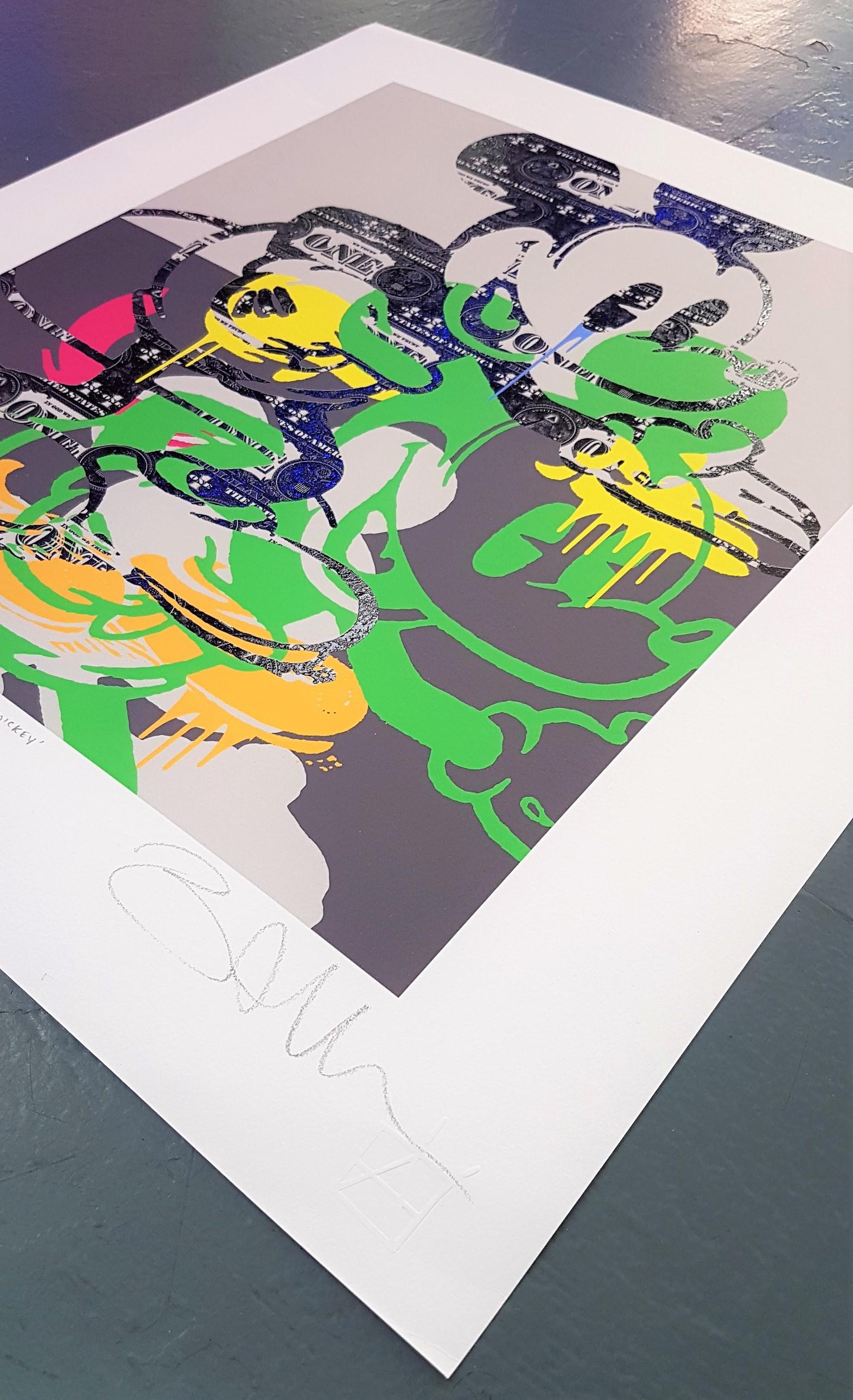 Ben Allen - Deconstructed Mickey (Pop Art, Street Art) at 1stDibs ...
