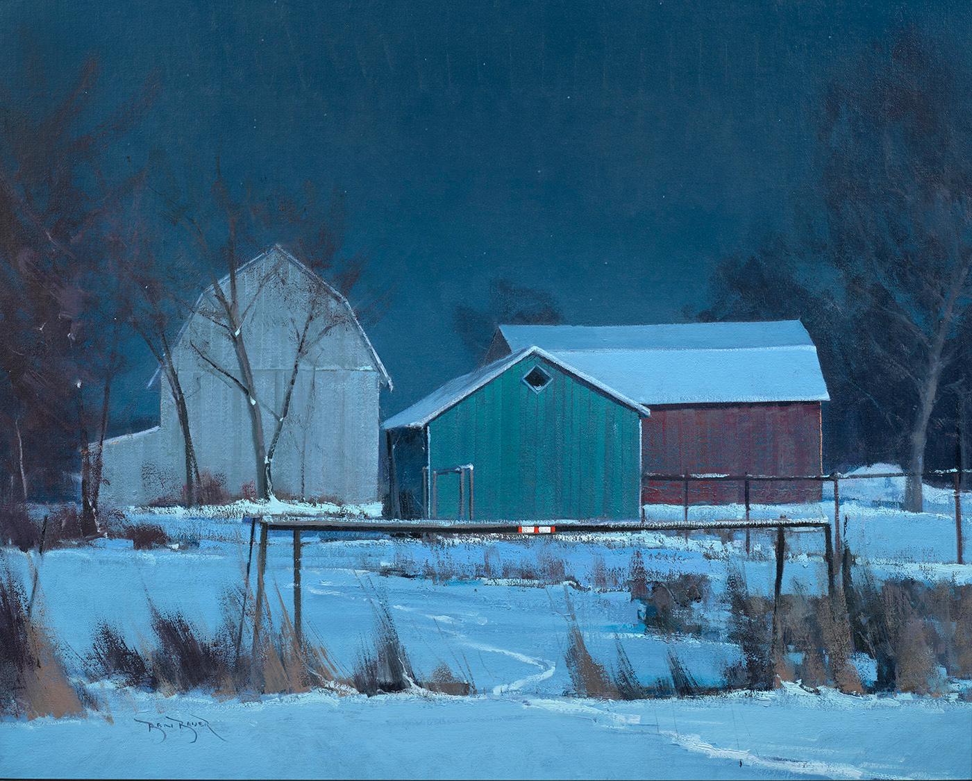 Ben Bauer - Moon Show in Withrow For Sale at 1stDibs