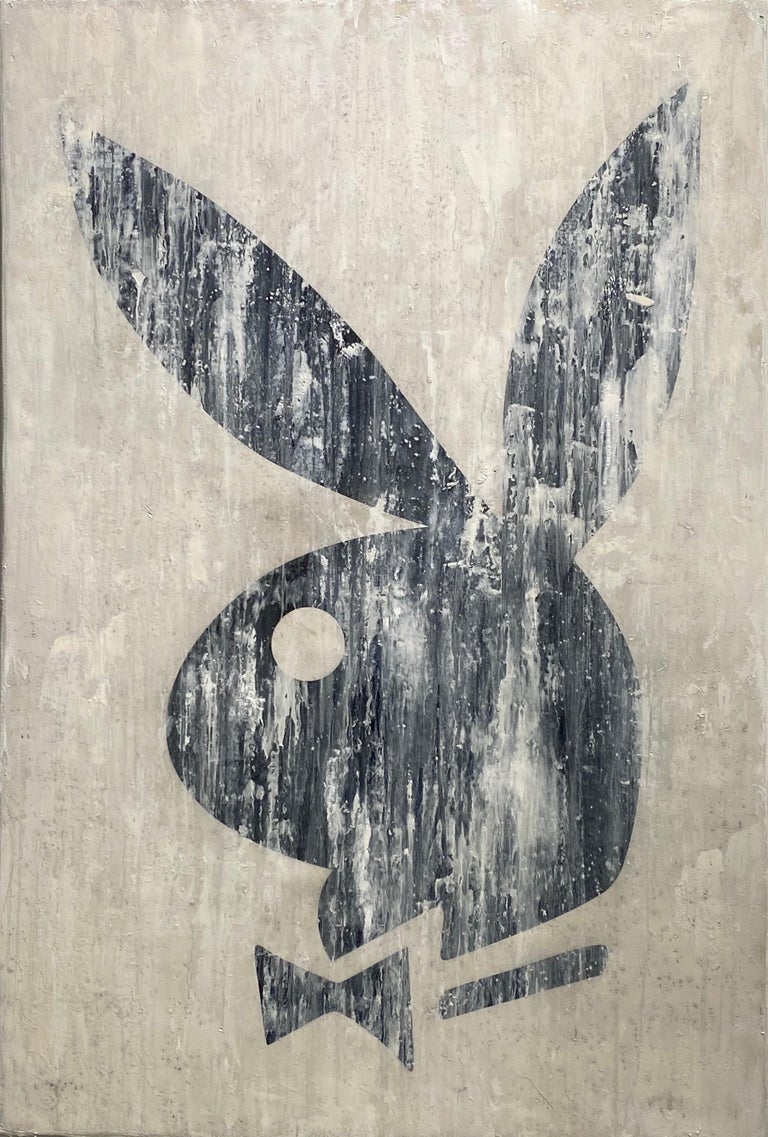 Ben Cope - "PlayBoi" Mixed Media Painting 65" x 44" inch by Ben Cope ...