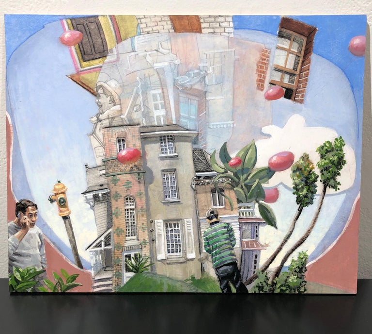 Benjamin Duke - Lost in Dinard, Surreal Architectural Landscape with ...