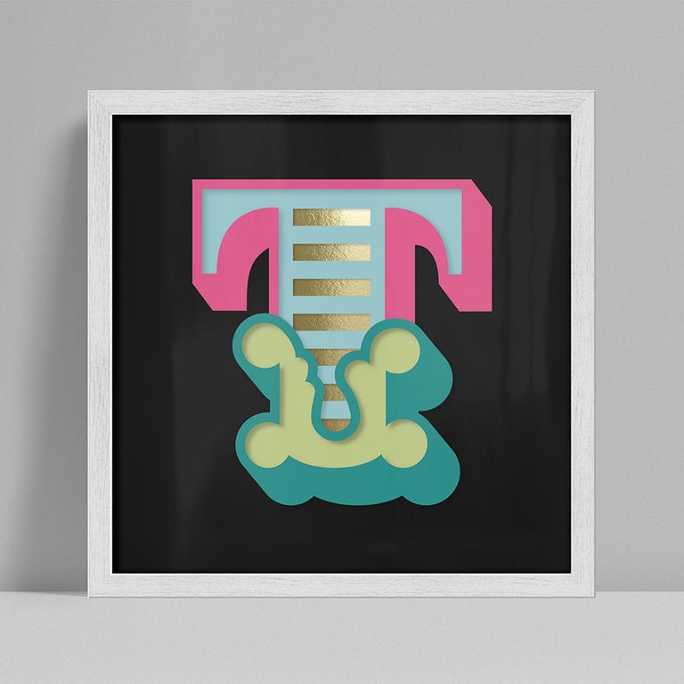 Ben Eine - T For Sale at 1stDibs