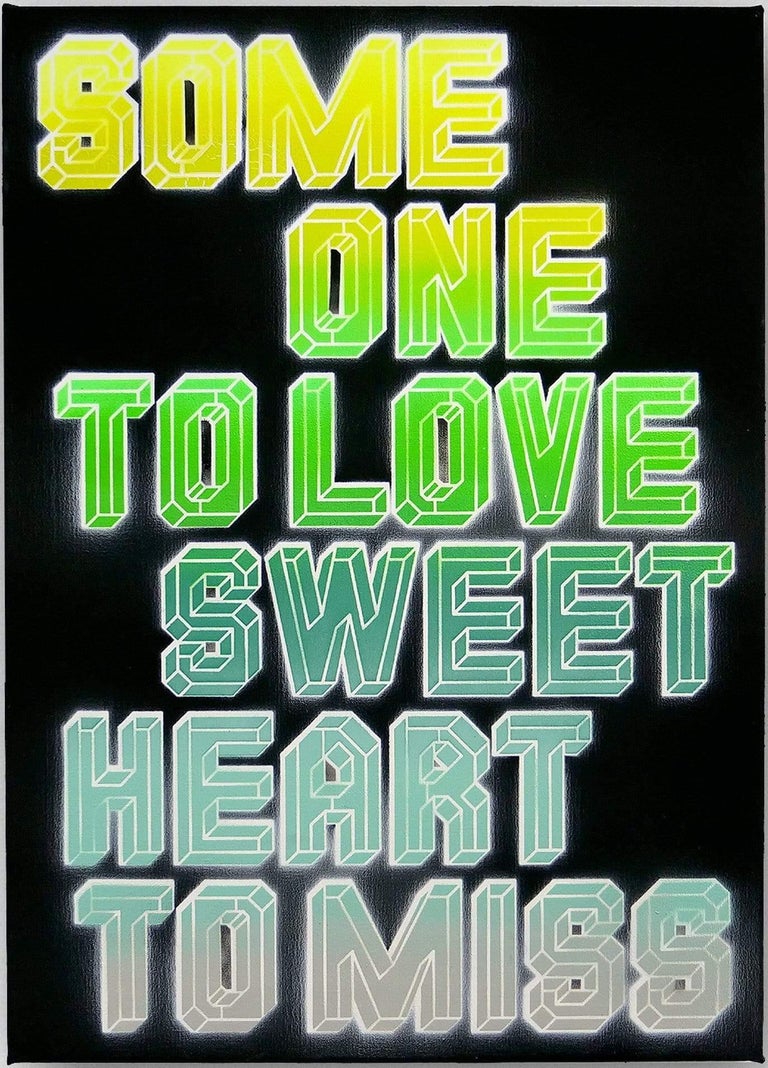 Ben Eine - Someone To Love For Sale at 1stDibs