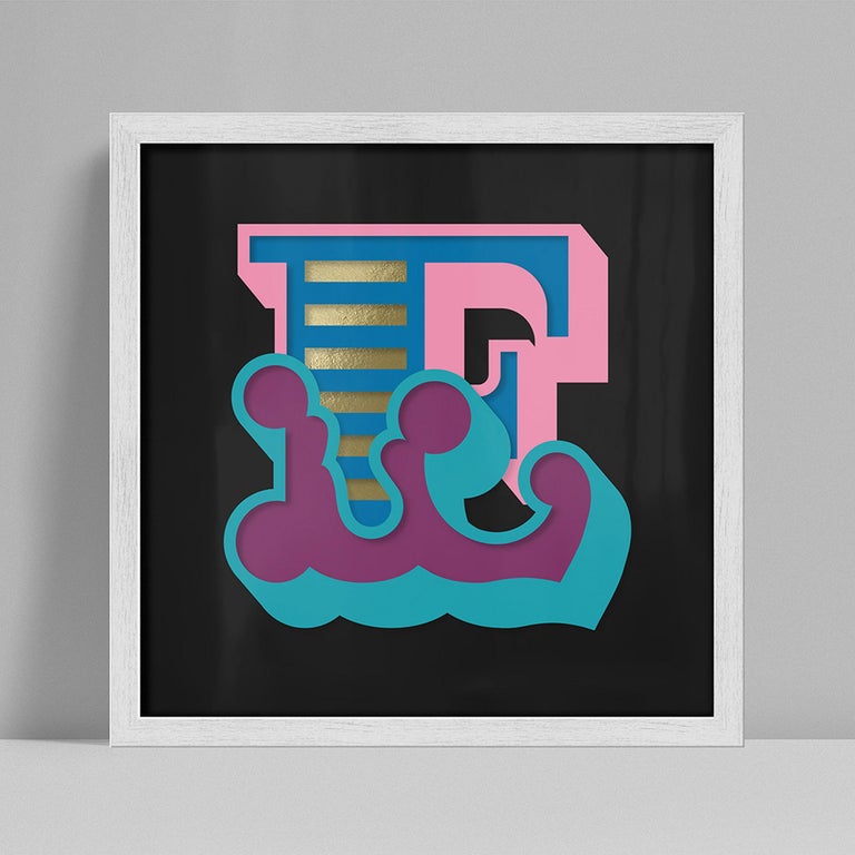 Ben Eine - E For Sale at 1stDibs