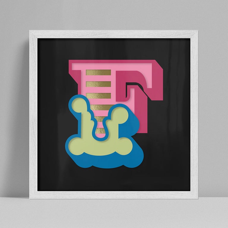 Ben Eine - F For Sale at 1stDibs