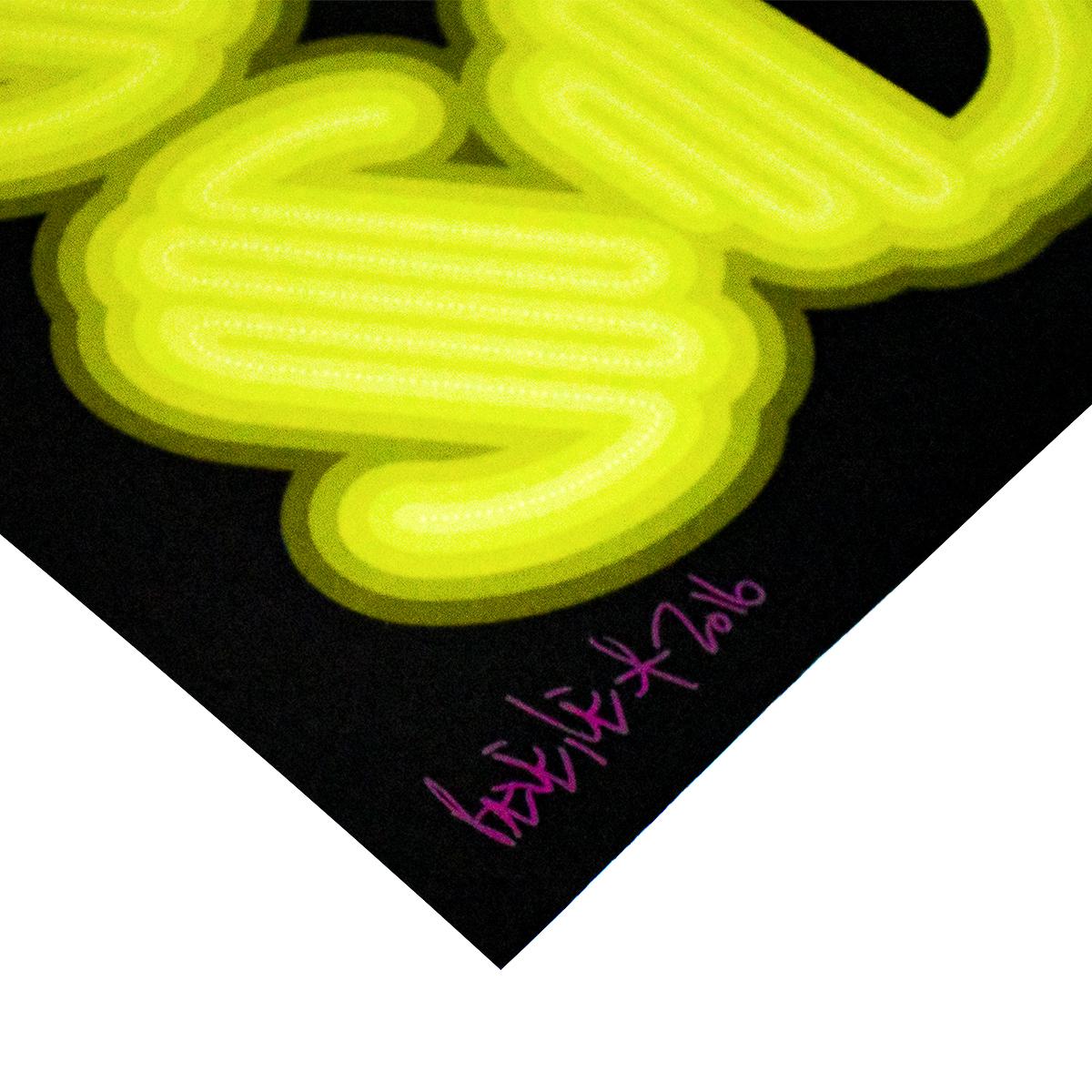 Ben Eine - BEN EINE Soho (Acid Green Printers Proof) at 1stDibs