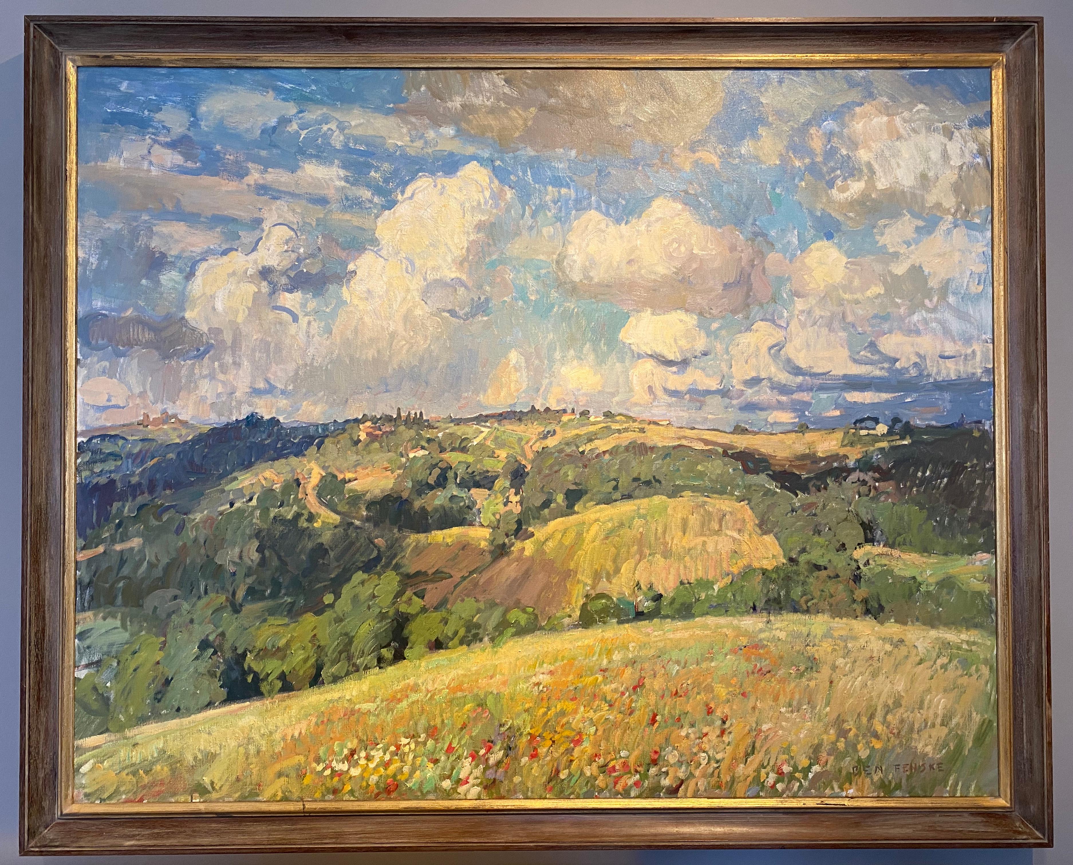 Ben Fenske - Clouds Building at 1stDibs | ben fenske artist, ben fenske art