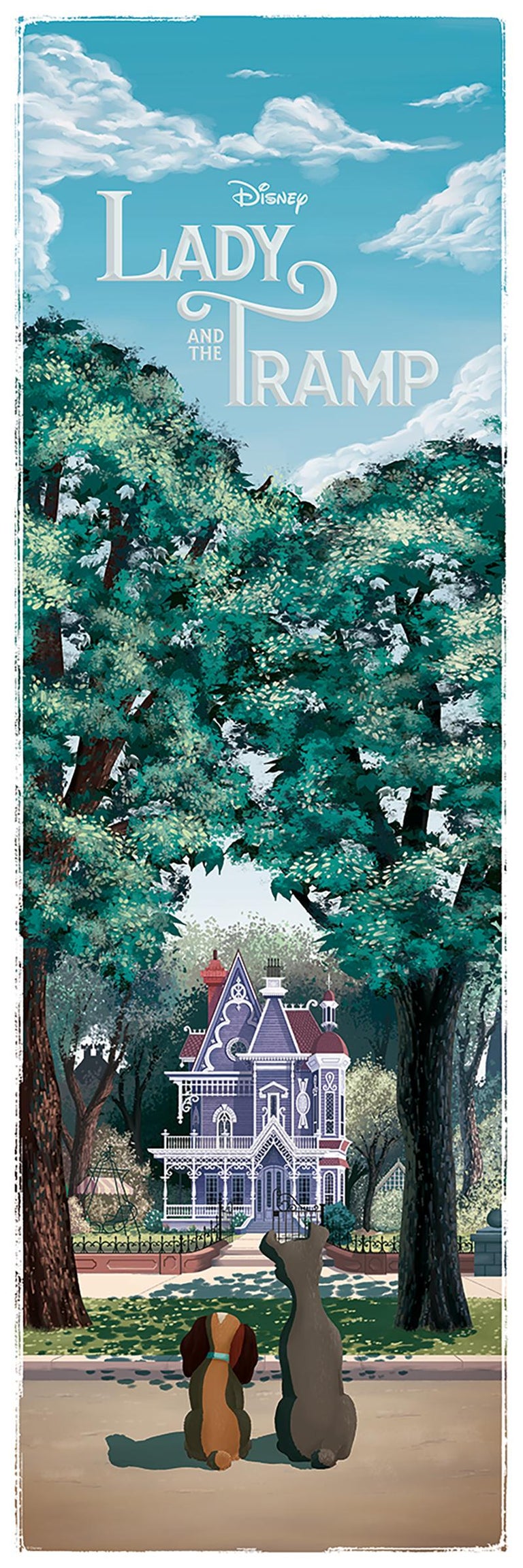 Lady And The Tramp Poster Lady & The Tramp" 1996 Original Movie Poster