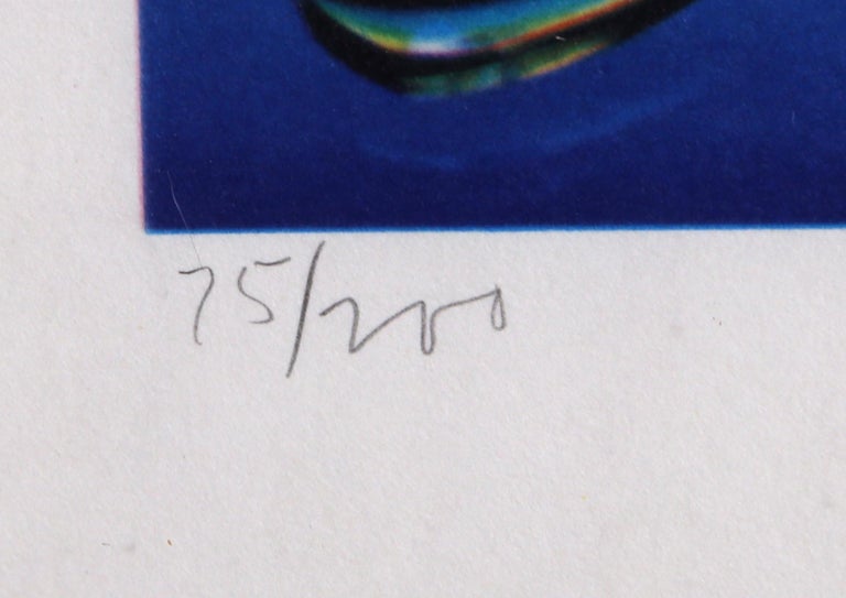 Ben Schonzeit - "Yankee Flame", 1976, Collotype by Ben Schonzeit For Sale at 1stDibs