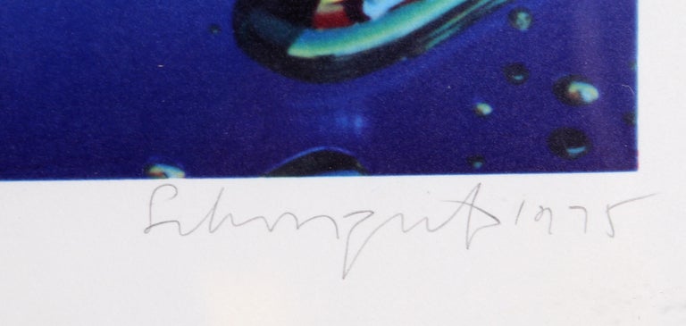 Ben Schonzeit - "Yankee Flame", 1976, Collotype by Ben Schonzeit For Sale at 1stDibs