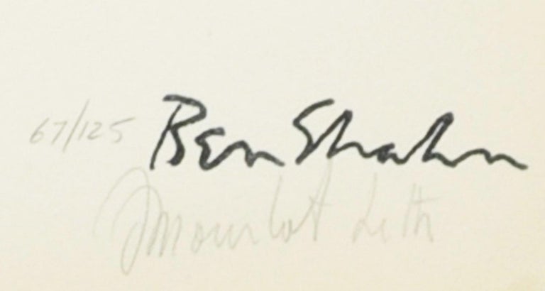 Ben Shahn - Clanging Cymbals (Psalm 150) For Sale at 1stDibs