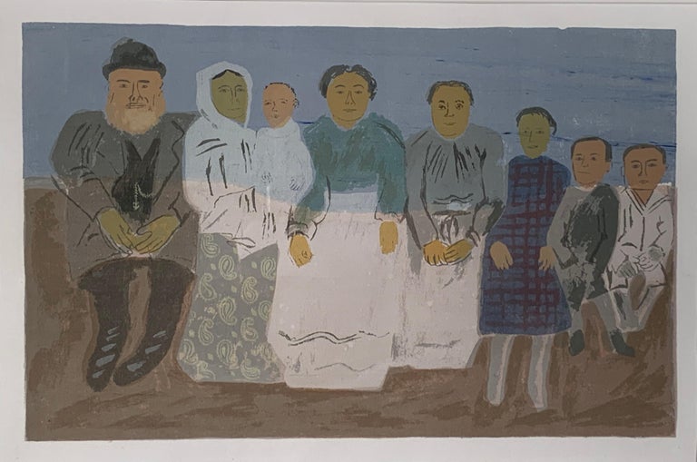 Ben Shahn - IMMIGRANT FAMILY For Sale at 1stDibs