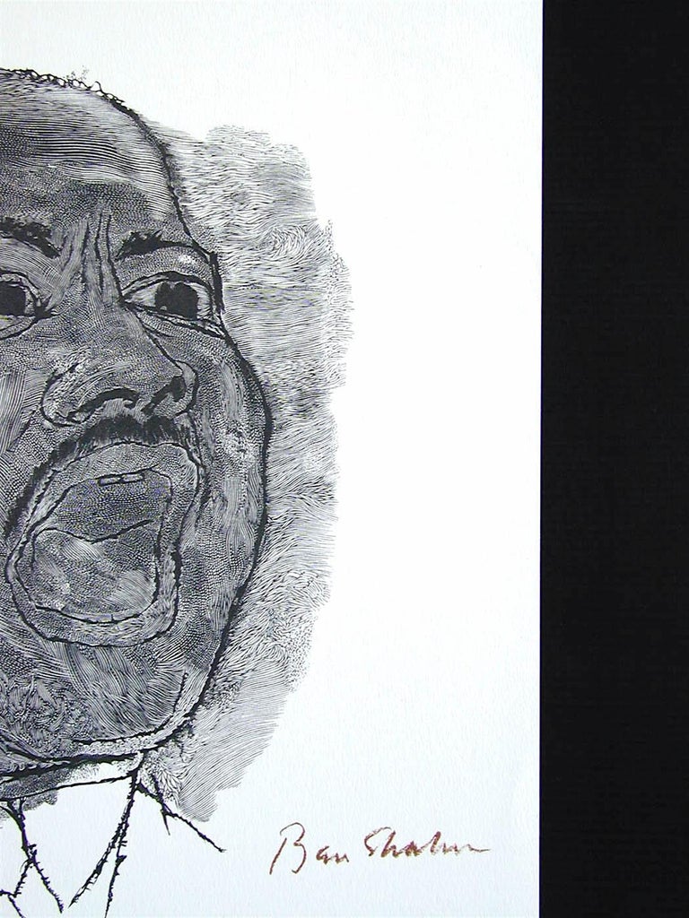 Ben Shahn - Martin Luther King Jr.- I Have A Dream, Stefan Martin BW ...