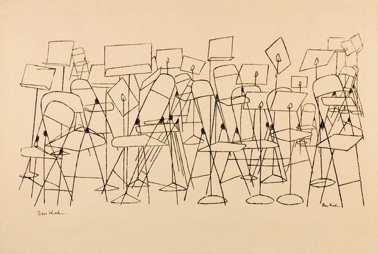 Ben Shahn - Silent Music For Sale at 1stDibs