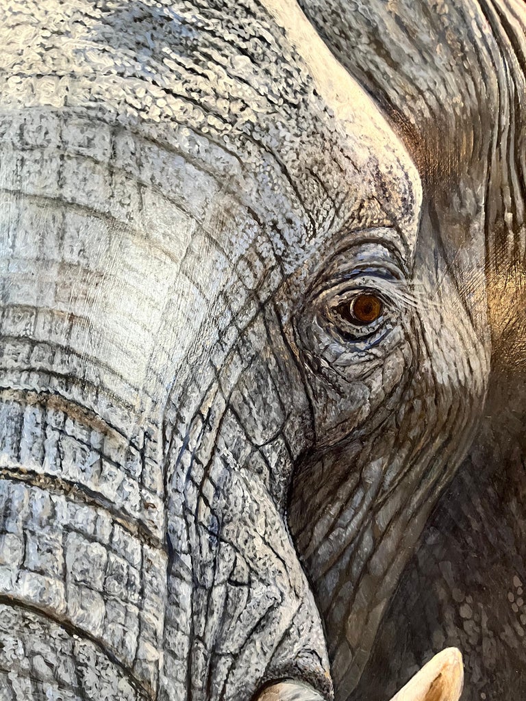 Ben Waddams - 'The Challenge' Contemporary Photorealist painting of a ...