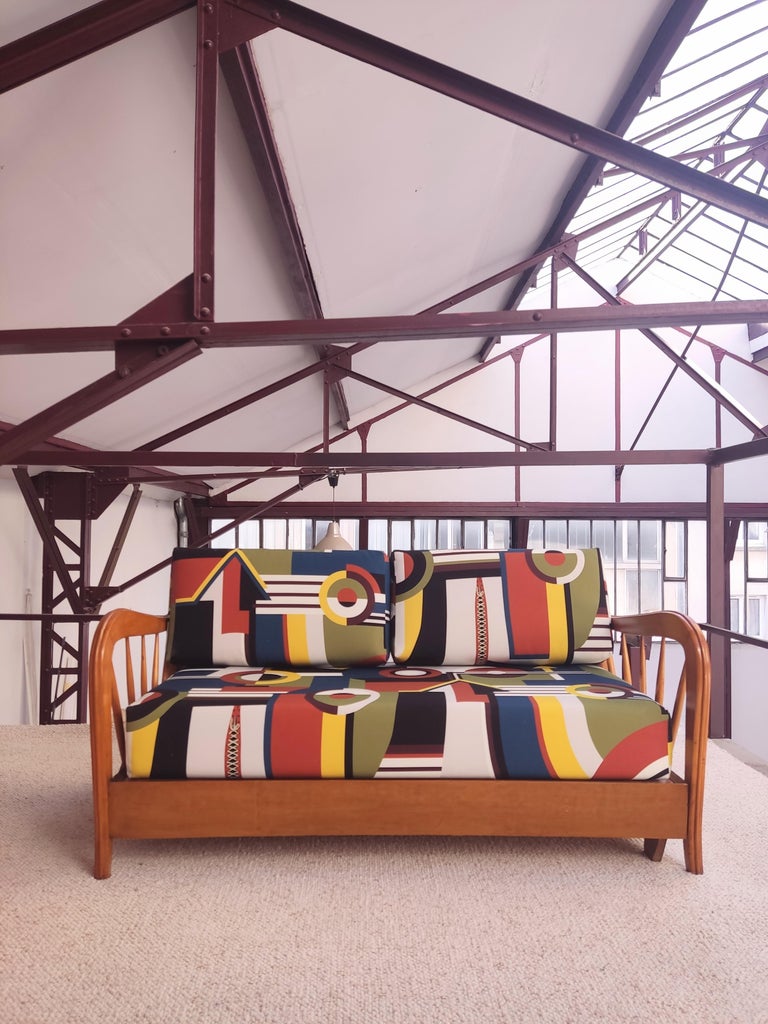 Bench Attributed to Paolo Buffa, Italy 1950 For Sale at 1stDibs