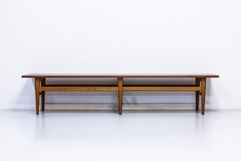Bench by Eric Johansson for Abrahamssons Möbler, Sweden, 1950s at 1stDibs
