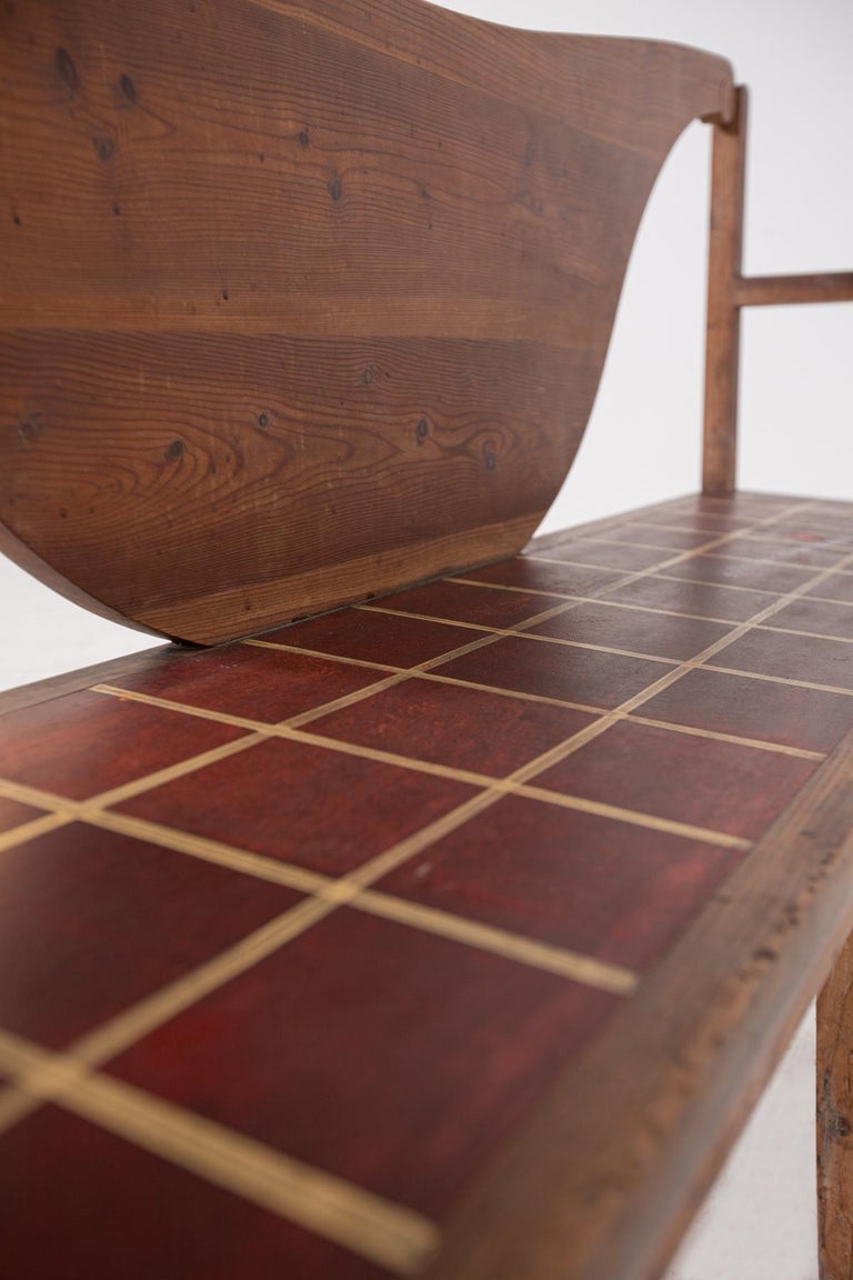 Bench by Paolo Buffa in Wood, 1950 at 1stDibs