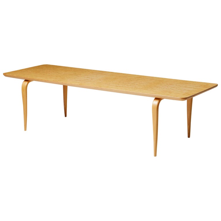 Bench/Coffee Table “Annika” Designed by Bruno Mathsson at 1stDibs