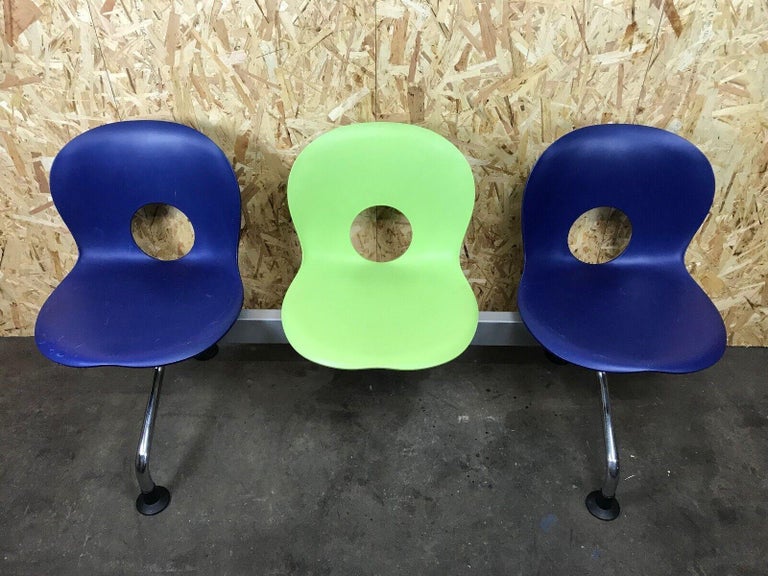 Bench Paul Barbieri Oliva Rexite 3 Seater Chair Waiting Bench Chrome ...