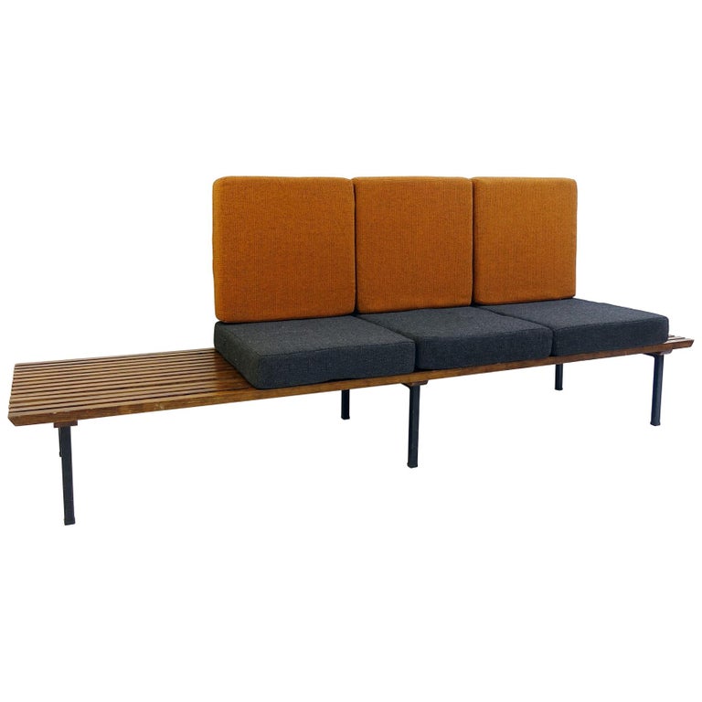 Bench Removable, Italy 1970s with Cushions at 1stDibs