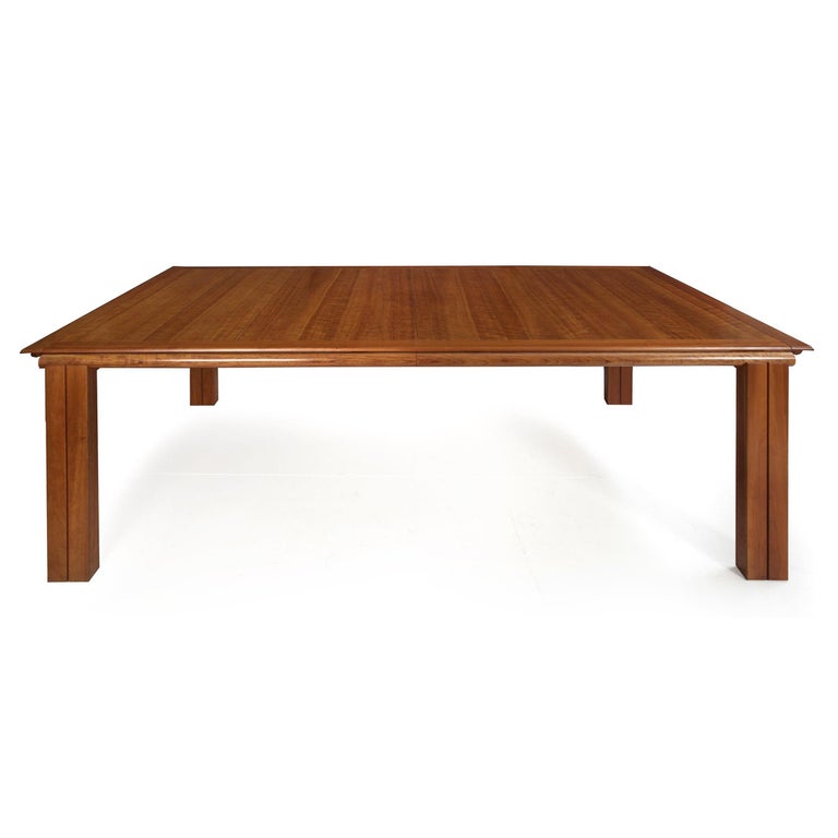 Benchmade Vintage Modern Cherry and Maple Dining Table, circa 1980 at ...