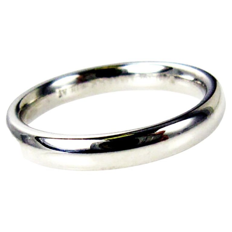 Benchmark Solid Platinum 950 Plain Wedding Band Ring Comfort Fit For ...