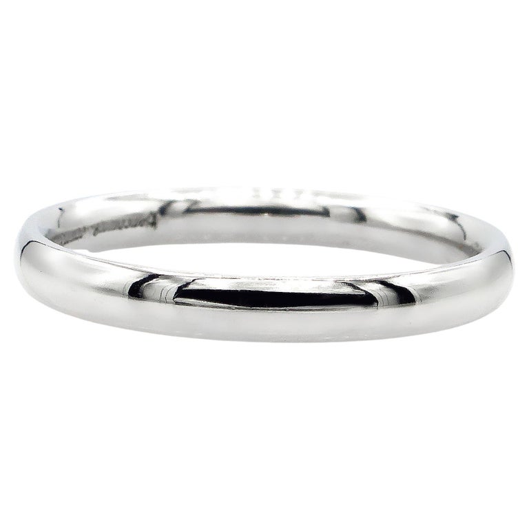 Benchmark Solid Platinum 950 Plain Wedding Band Ring Comfort Fit For ...