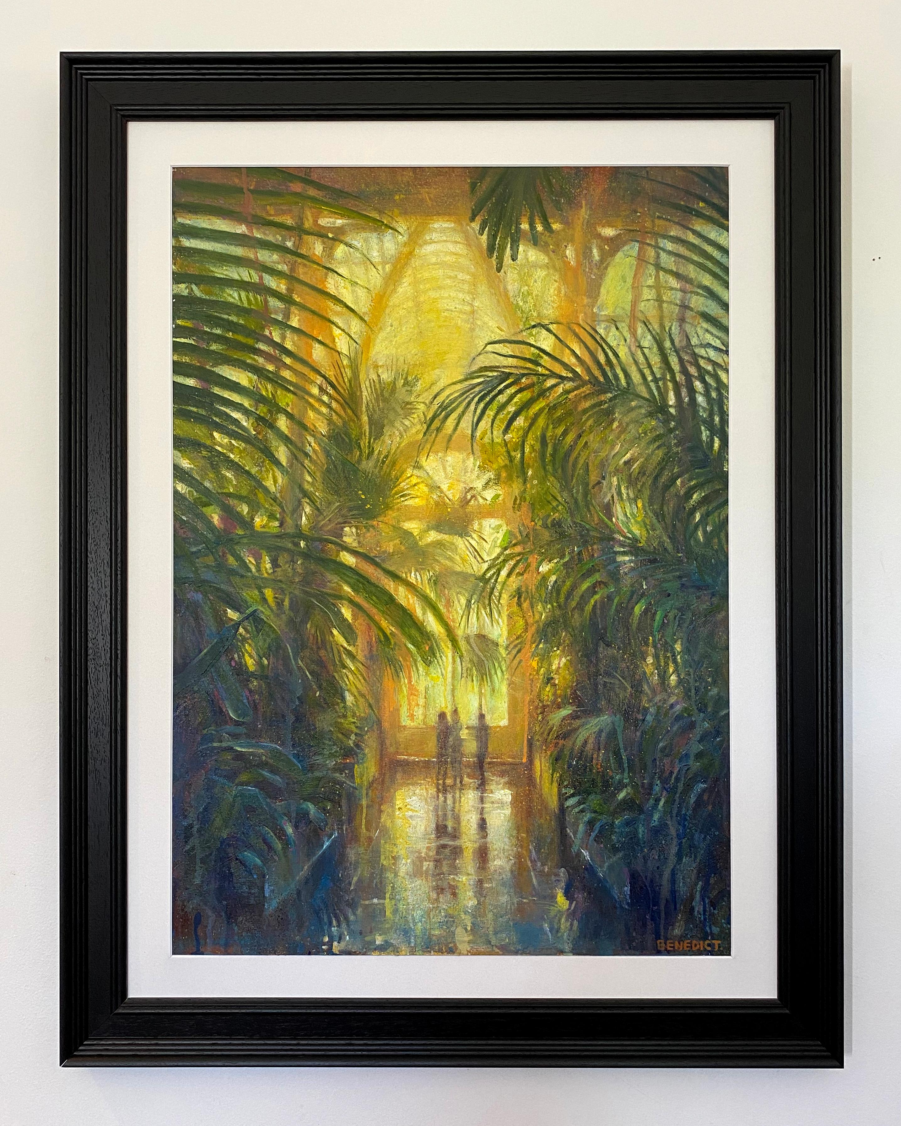 Benedict Flanagan - Palm House- Kew Gardens- original botanical oil ...