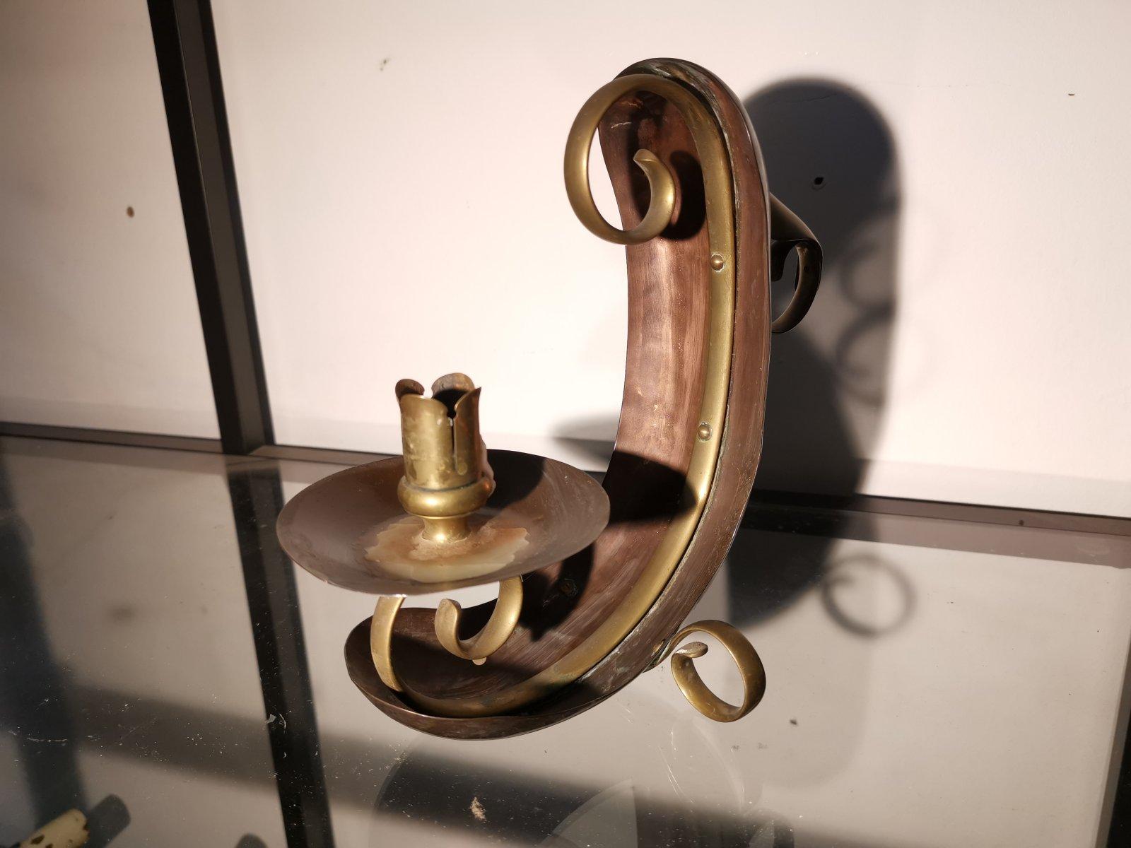 Benham and Froud English Arts and Crafts Copper and Brass Night Light ...