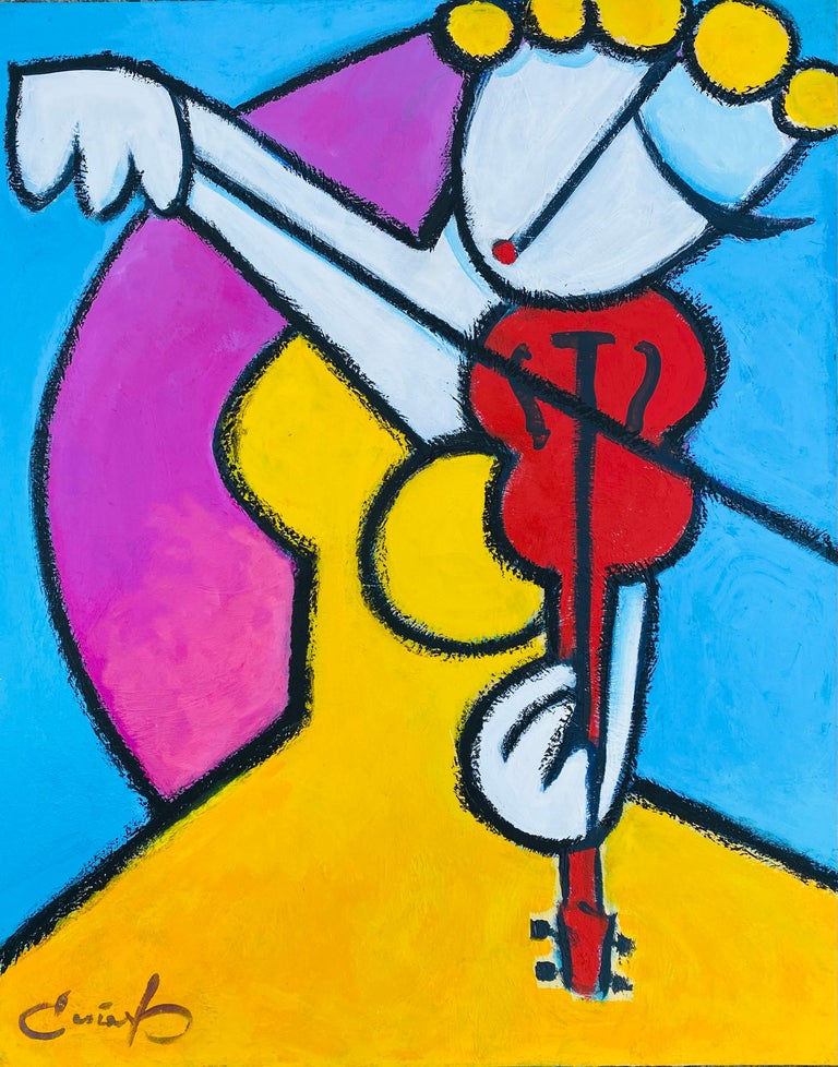 Benjamin Casiano - THE VIOLINIST For Sale at 1stDibs