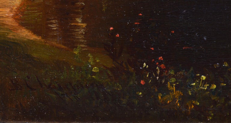 Benjamin Champney - Antique American Hudson River School Landscape by ...