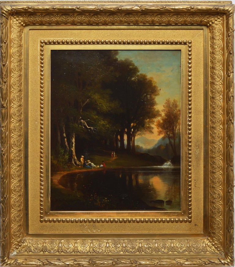 Benjamin Champney - Antique American Hudson River School Landscape by ...