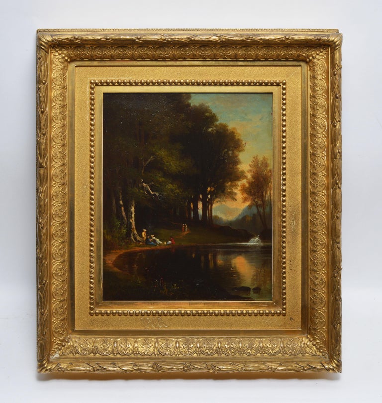Benjamin Champney - Antique American Hudson River School Landscape by ...