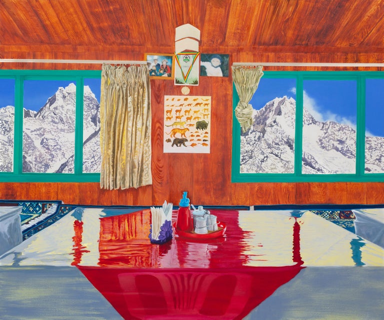 Benjamin Deakin - "Calibrator" Oil Painting by Benjamin Deakin For Sale ...