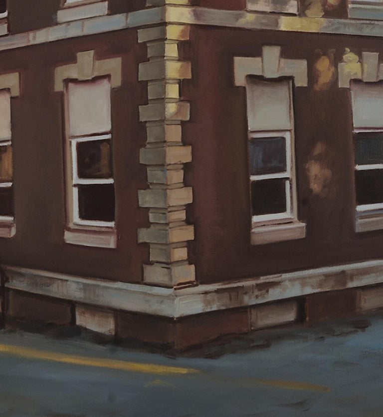 Benjamin Ferry - Old School House, Original Realist Genre Painting on ...