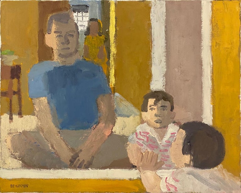 Benjamin Frederick - Sitting in Front of the Hallway Mirror For Sale at ...