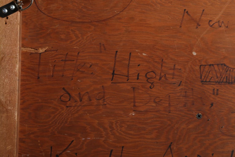 Benjamin G. Benno - Height and Depth, Modern Abstract Painting by ...