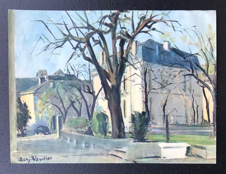 Benjamin II Vautier - The square of Champel, Geneva For Sale at 1stDibs