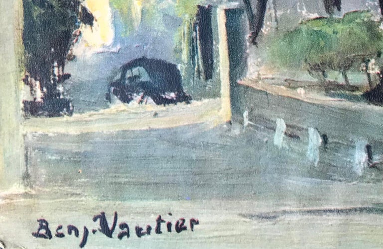 Benjamin II Vautier - The square of Champel, Geneva For Sale at 1stDibs