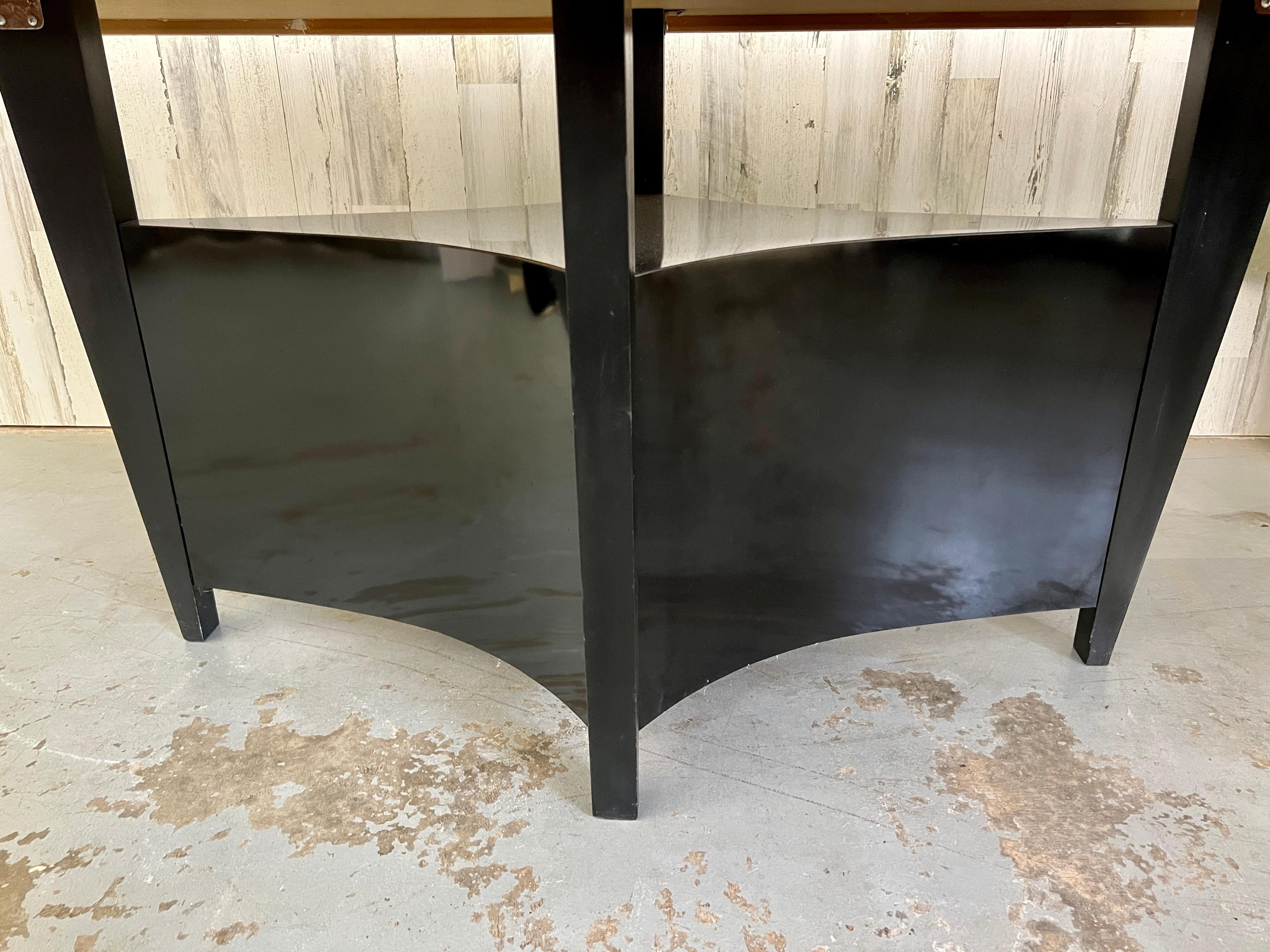 Benjamin Le for Axis Furniture Post-Modern Marquetry Dining Table For ...