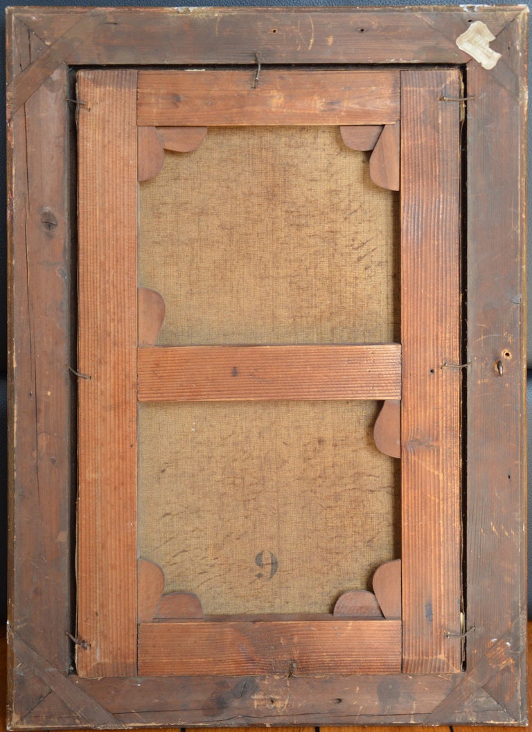 Benjamin Netter - Benjamin Netter, Chalet in the Mountains, Oil on ...