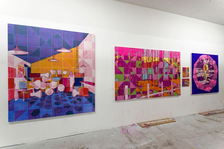 Benjamin Rankin Modern Painting "The Art of Noises", 2014 For Sale at ...