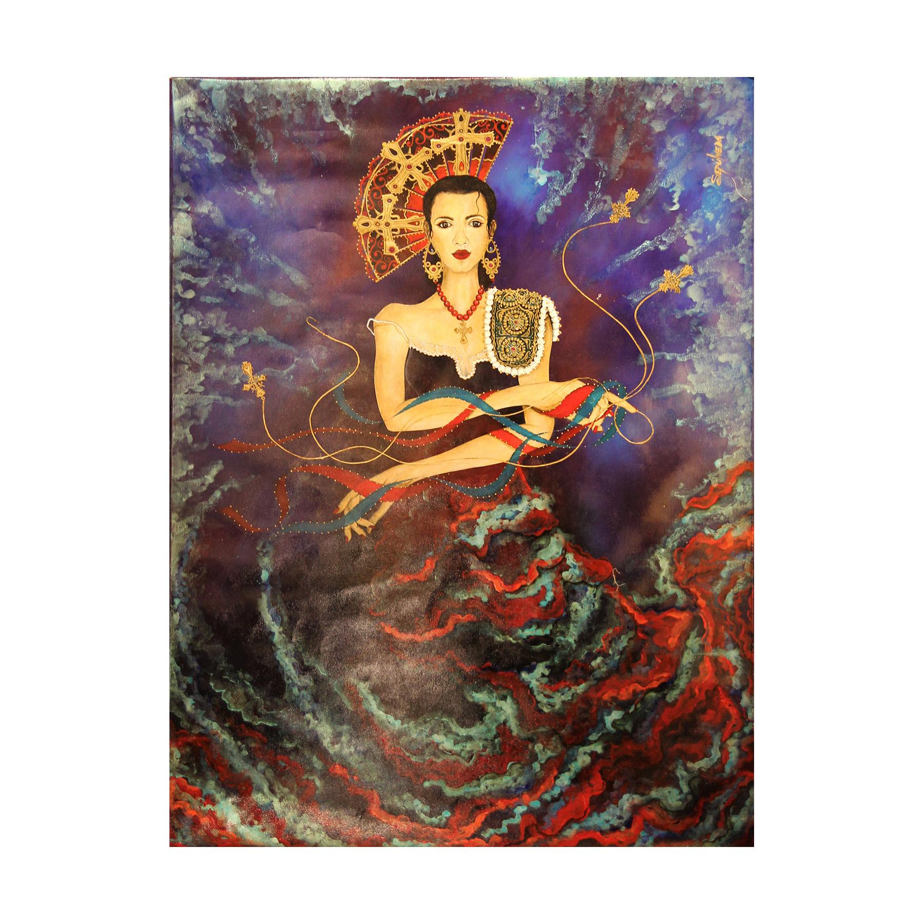 Benjamin Sepulveda Figurative Paintings - 7 For Sale at 1stDibs