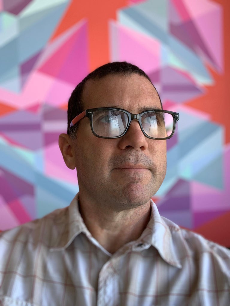 Benjamin Weaver - Expanded Cubes #1: geometric abstract Op Art Pop Art ...