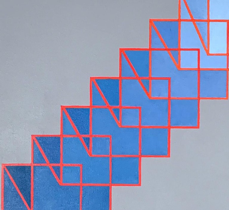 Benjamin Weaver - Expansion/Contraction #20: geometric abstract Op Art ...