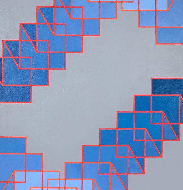 Benjamin Weaver - Expansion/Contraction #20: geometric abstract Op Art ...