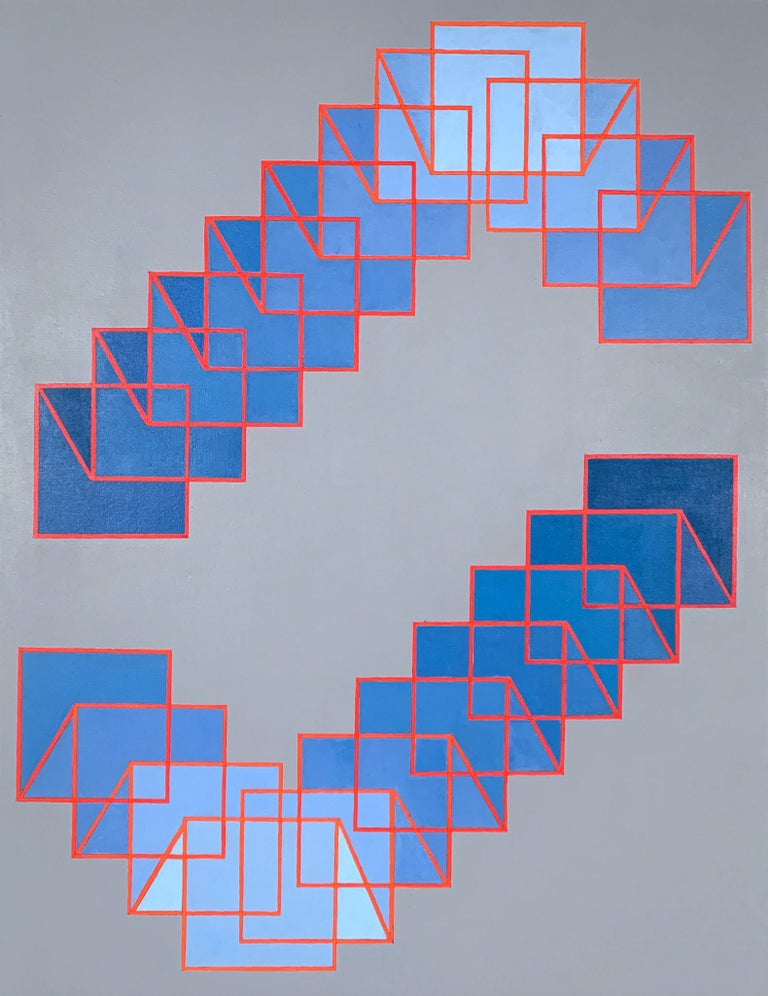 Benjamin Weaver - Expansion/Contraction #20: geometric abstract Op Art ...